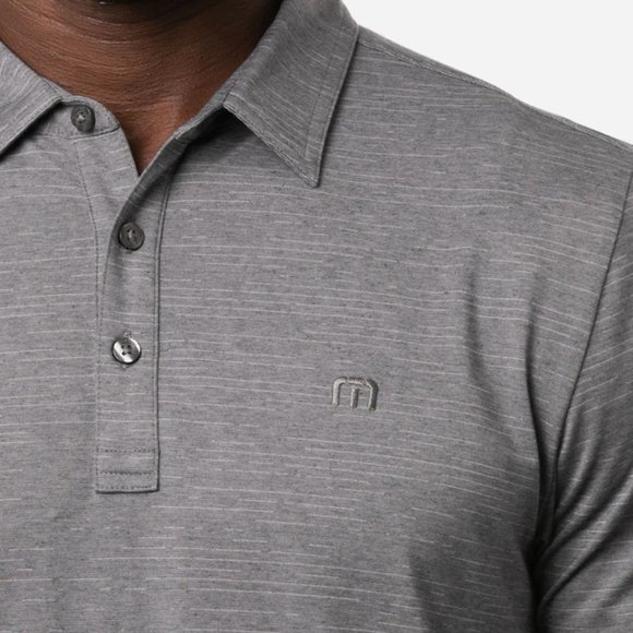 Travis Mathew | Shirts | Nwt Travis Mathew Heater Golf Polo Shirt Sleet ...